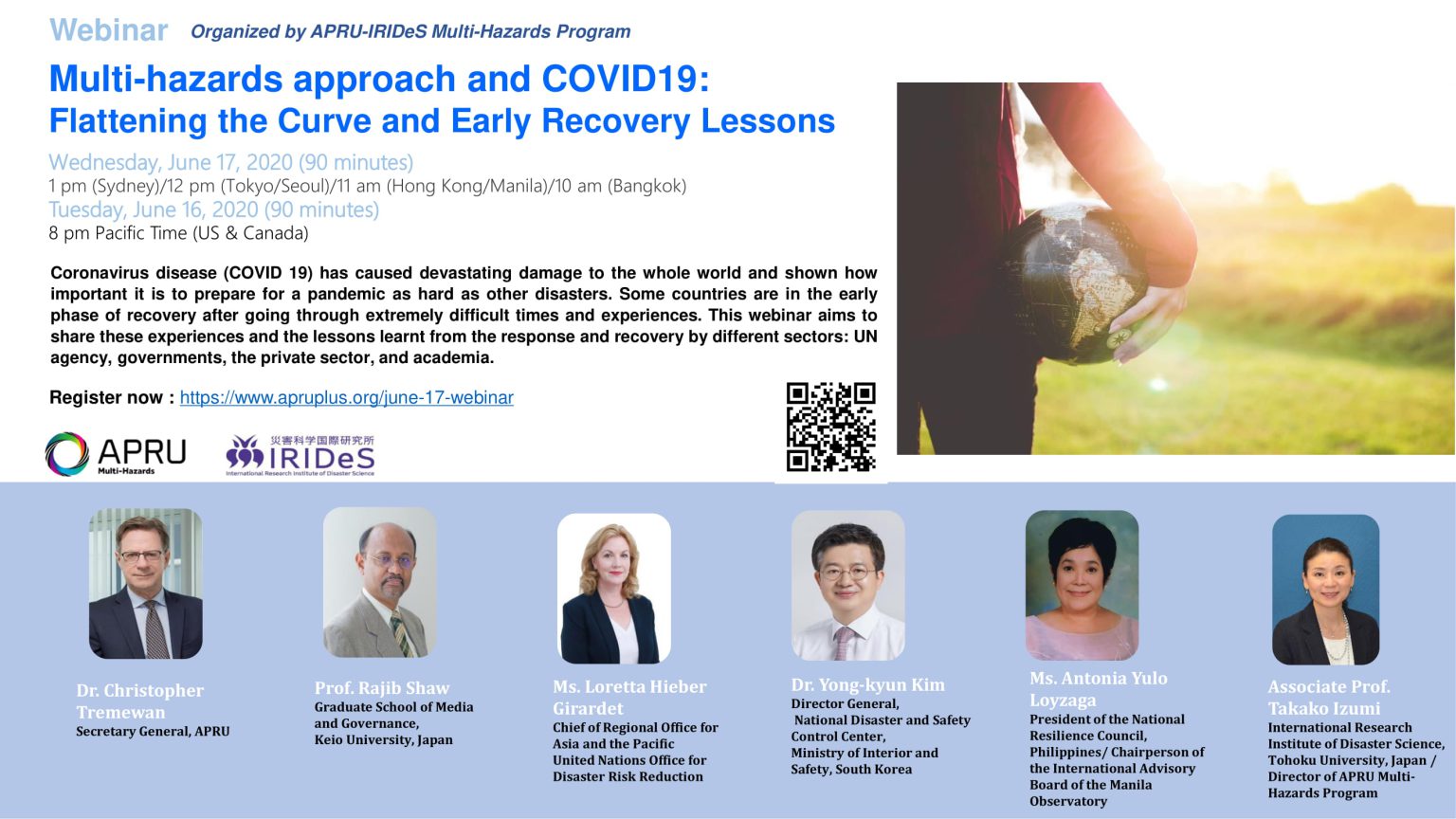 [Webinar] Multi-hazards approach and COVID19: Flattening the Curve and ...